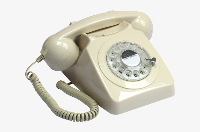 Gpo 746 Rotary Gpo 746 Rotary - White Rotary Dial Phone Transparent PNG ...