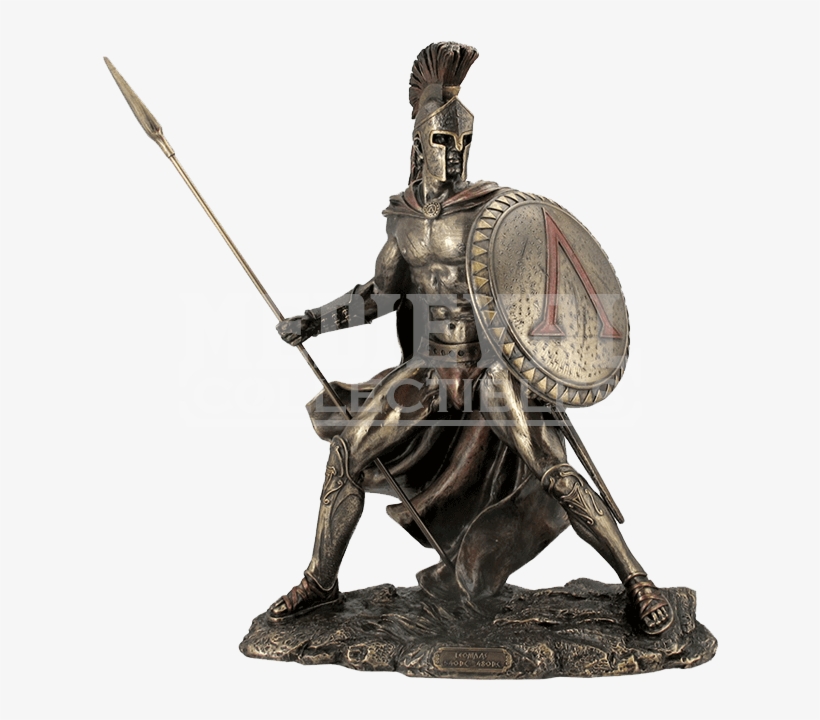 Leonidas Statue - Ancient Greek Warrior Statue Transparent PNG ...