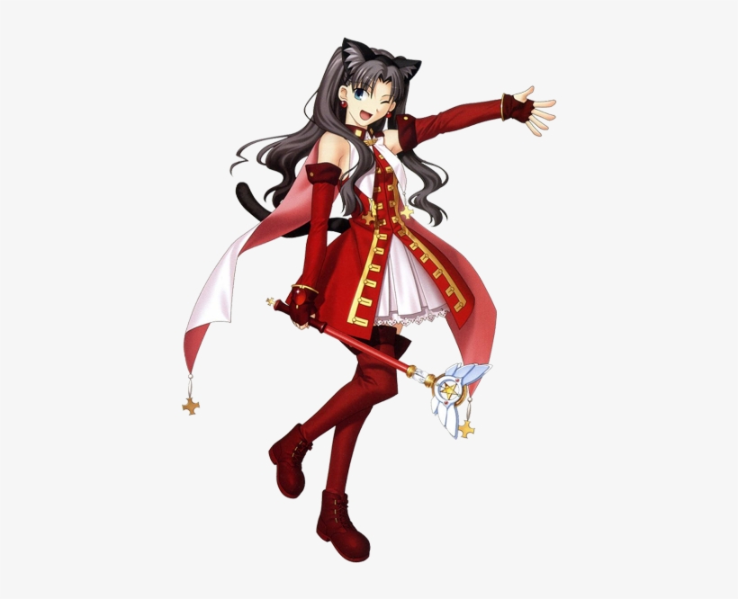 Magical Girl Kaleido Ruby - Rin Tohsaka Magical Girl Transparent PNG ...