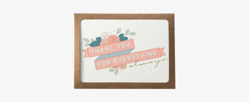 Thank You For Everything, Always - Label Transparent PNG - 498x498 ...