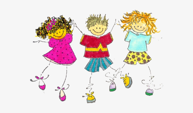 Cartoon Kids Playing Clipart - Wacky Tacky Day Clip Art Transparent PNG ...