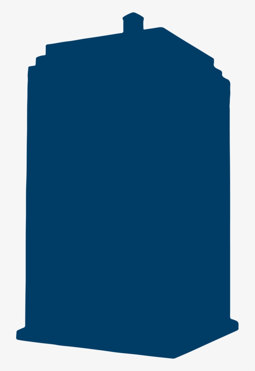 Tardis Silhouette Shrink Plastic, Tardis, Doctor Who, - Tardis ...