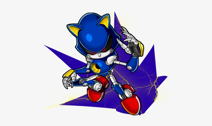 Metal Sonic Transparent PNG - 493x410 - Free Download on NicePNG
