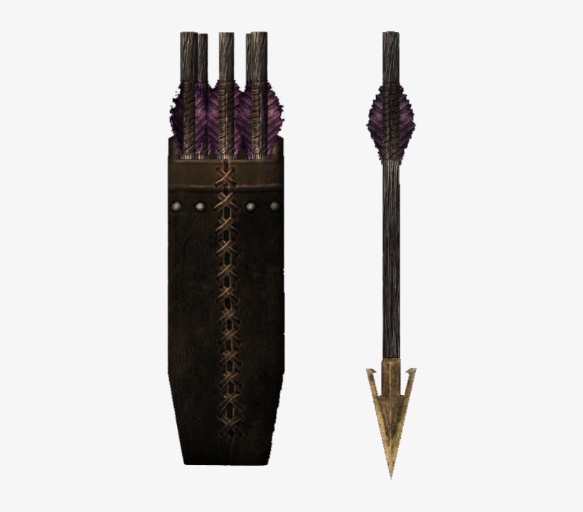 Dwarven Bolt - Skyrim Arrow Transparent PNG - 640x640 - Free Download ...