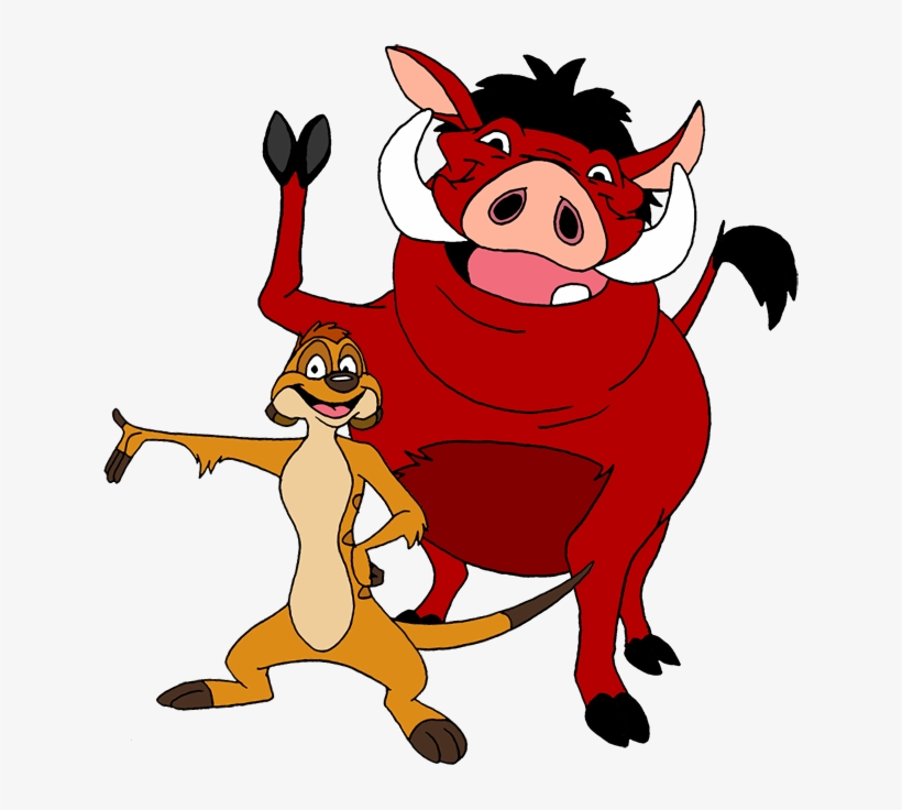 Lion King Characters Pumba And Timon