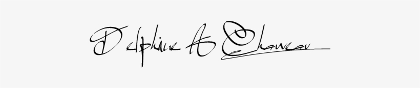 Del Signature - Calligraphy Transparent PNG - 500x250 - Free Download ...