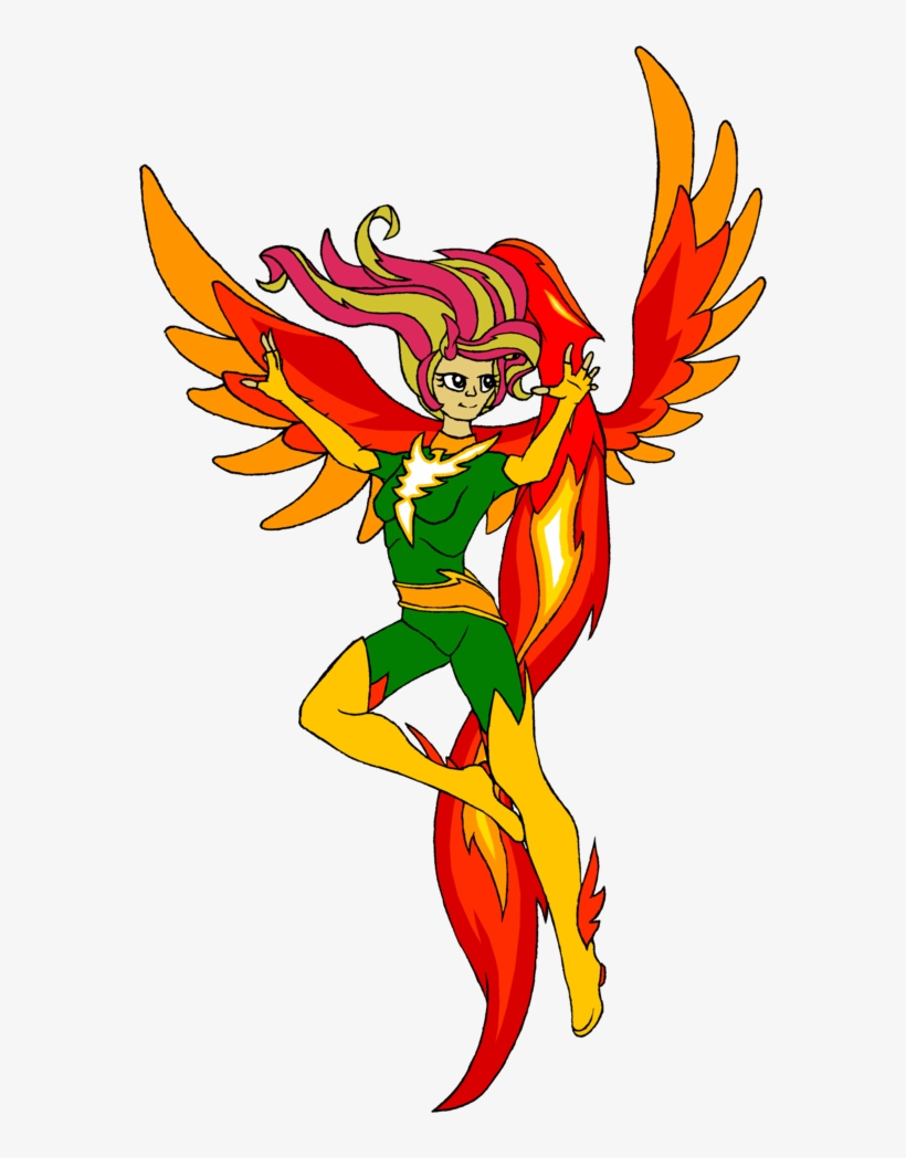 Rexlupin, Crossover, Fiery Shimmer, Jean Grey, Phoenix, - Cartoon ...