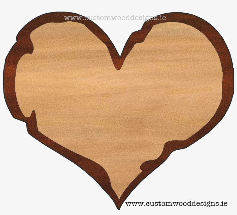 Rustic Heart Cedar Sign - Design Transparent PNG - 873x750 - Free ...