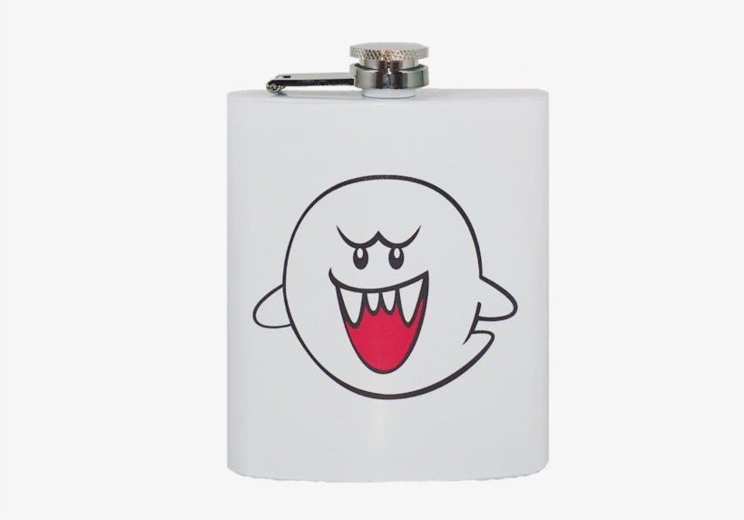 Super Mario Boo Flask - Ideas Transparent PNG - 500x500 - Free Download ...