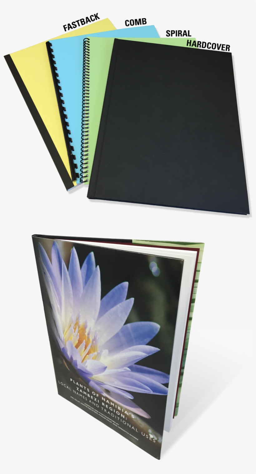 Comb Binding & Spiral Binding (black And Clear) - Spiral Binding ...