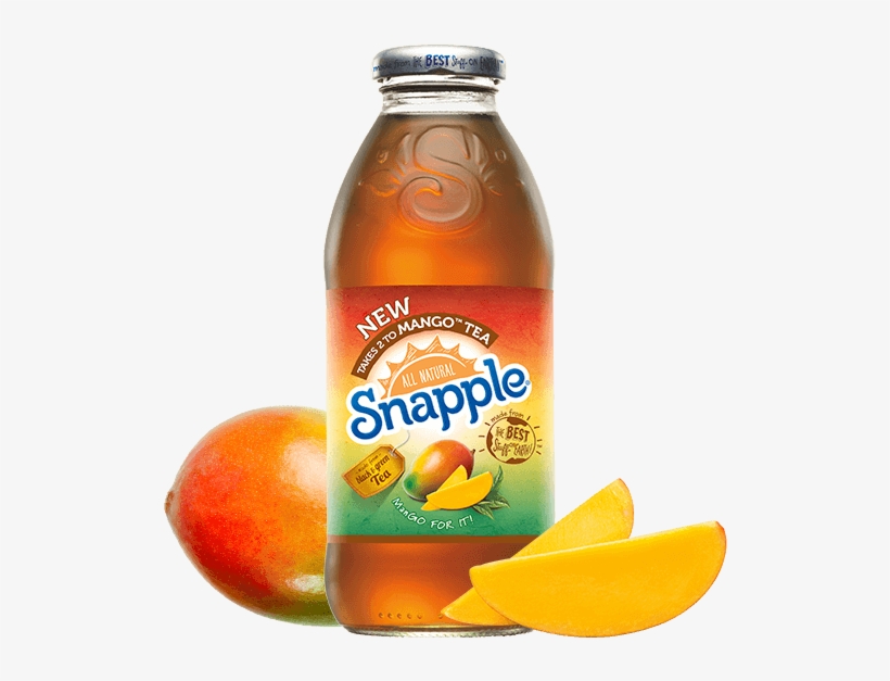 Snapple Mango Tea 16 Transparent PNG - 571x571 - Free Download on NicePNG