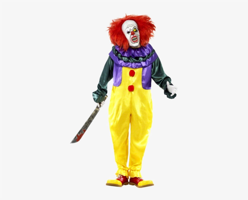 Download Thumb Image - Disfraz De Payaso Asesino - HD Transparent PNG ...
