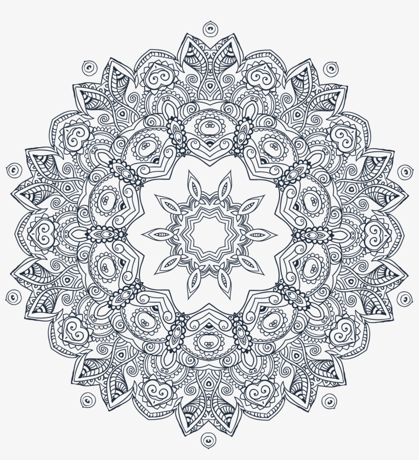 Png Library Library Complex Vector Mandala Meditation - Mandalas ...