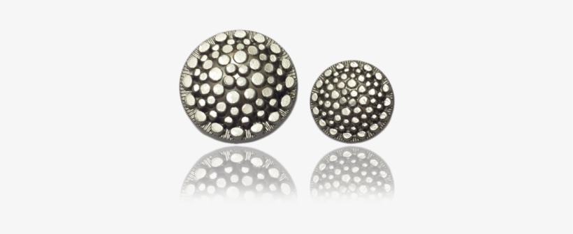 Sterling Silver Design Button - Silver Transparent PNG - 500x500 - Free ...
