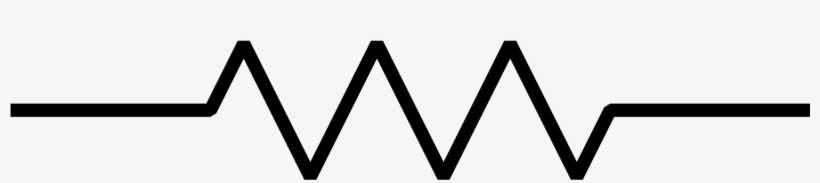 Symbol Of A Resistor Transparent PNG - 2000x750 - Free Download on NicePNG