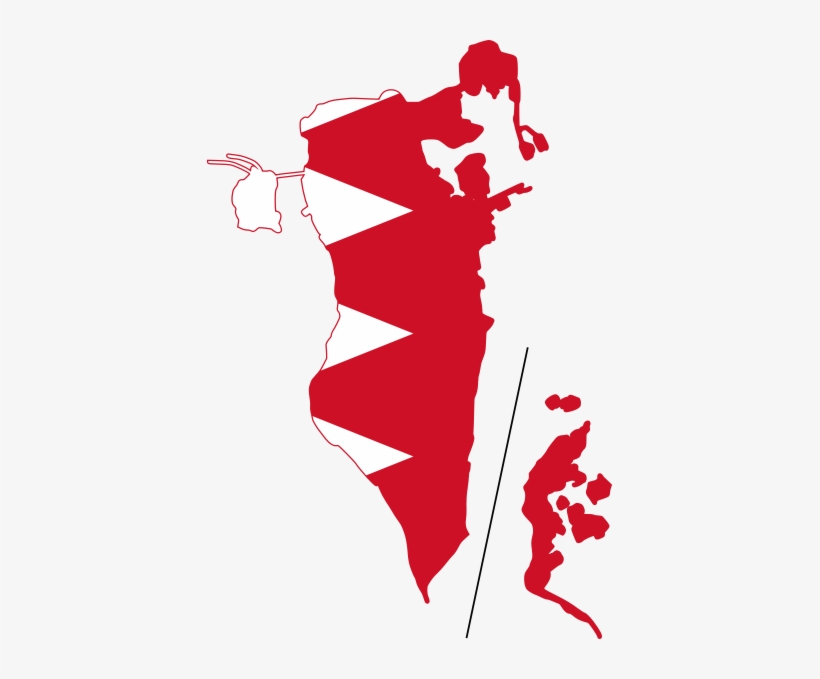 Official - Bahrain Flag Map Transparent PNG - 405x599 - Free Download ...