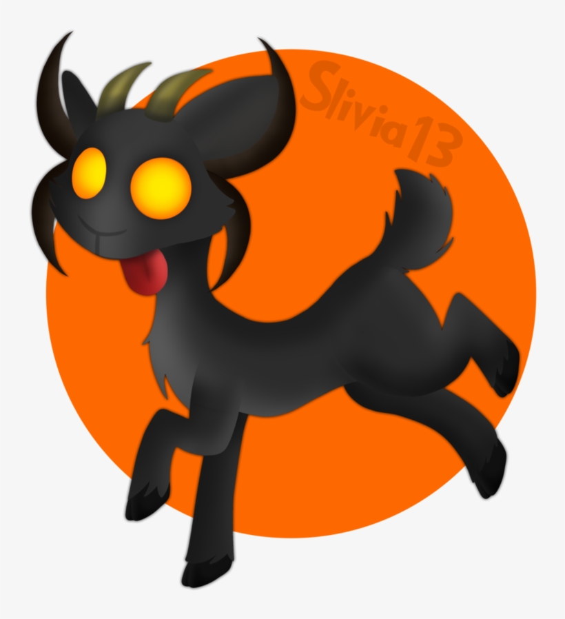 Devil Goat By Slivia13 On Deviantart - Goat Simulator Devil Goat ...