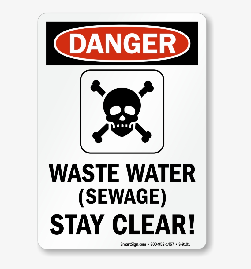 Osha Danger Sign - Not A Pedestrian Walkway Sign Transparent PNG ...