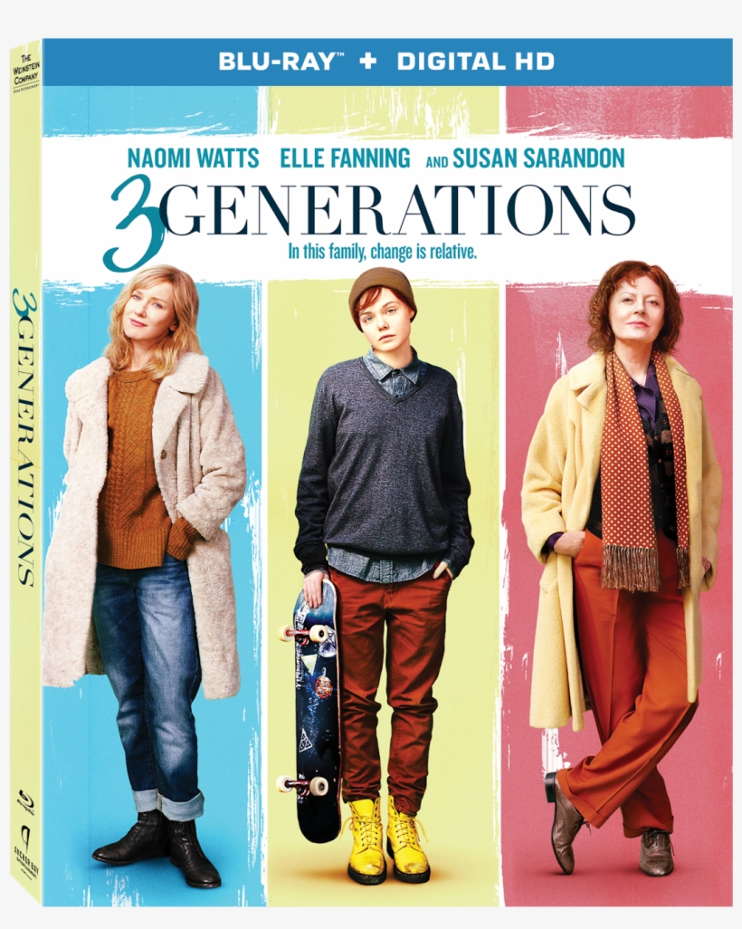 3 Generations Starring Naomi Watts, Elle Fanning, And - 3 Generations ...