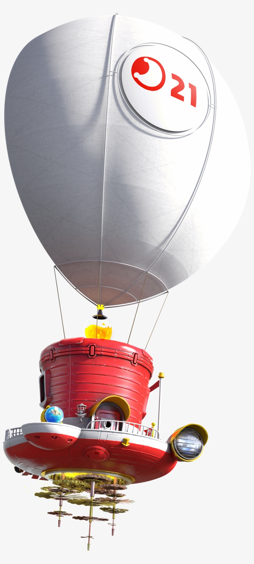 Smo Art - Super Mario Odyssey Ship Transparent PNG - 1382x3000 - Free ...