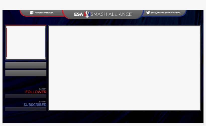 Designed The Core Overlays For Esport Arena Smash Alliance's - Twitch ...