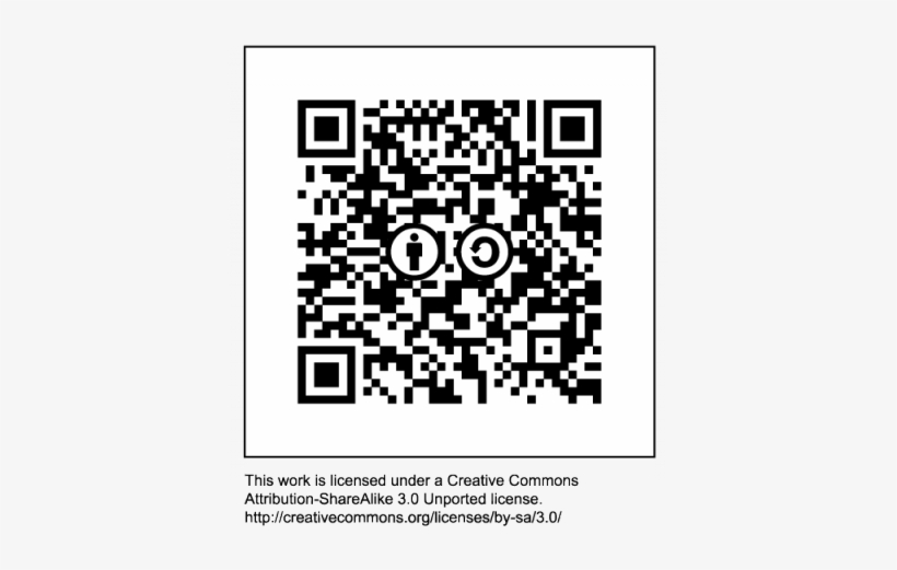 Download 400px Cc Bc Sa Icons Qr Code - Qr Code Mii Pikachu - HD ...