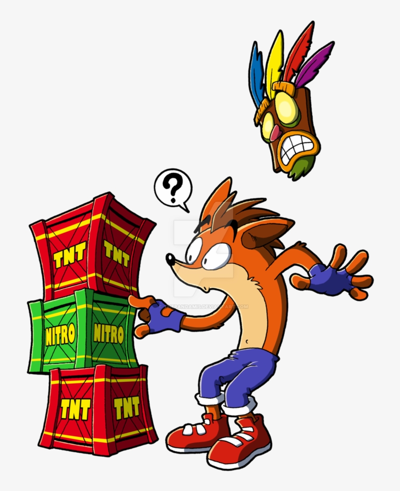 Crash Bandicoot Nitro Crate Png Freeuse Library - Crash Bandicoot Crash ...