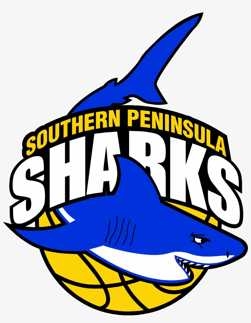 Sharks Logo - Southern Peninsula Basketball Transparent PNG - 4706x5824 ...