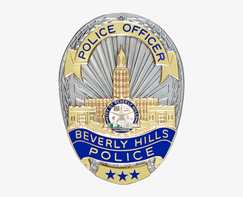 Bhpd Police Badge - Beverly Hills Police Badge Transparent PNG ...