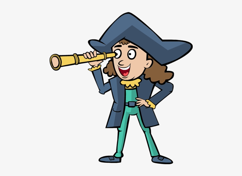 Columbus Day Clip Art Free - Transparent Christopher Columbus Clipart ...