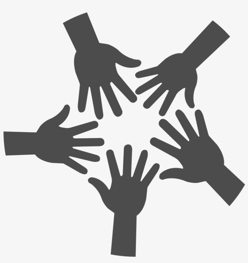 Serving-black - Transparent Background Teamwork Icon Transparent PNG ...