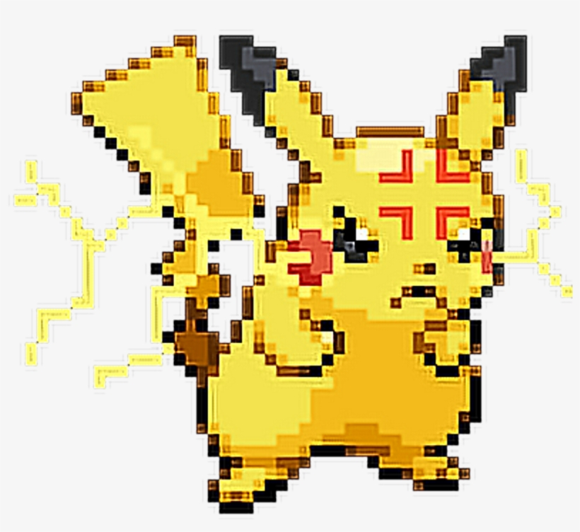 Pikachu Angry Face