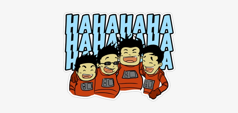 Hahaha Ha Laugh - Sticker Transparent PNG - 490x317 - Free Download on ...