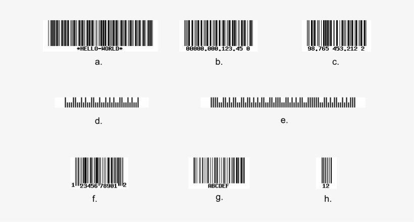 Barcode Types - Tipo De Barcode Transparent PNG - 650x359 - Free ...