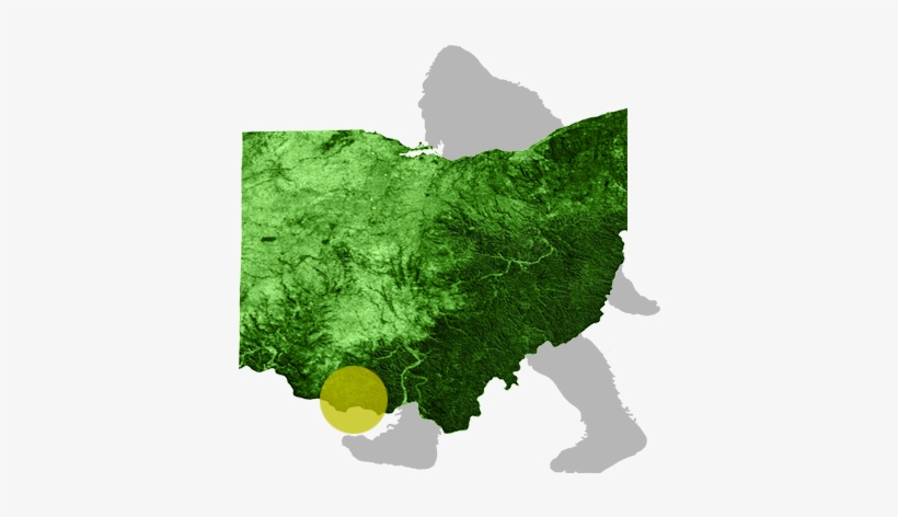 Ohio Terrain - Map Transparent PNG - 450x434 - Free Download on NicePNG