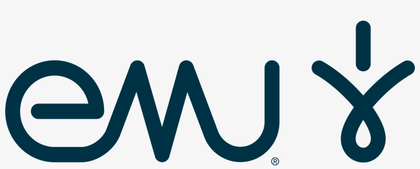 Emu Logo Lock Up Drk Blu - Emu Australia Logo Transparent PNG ...