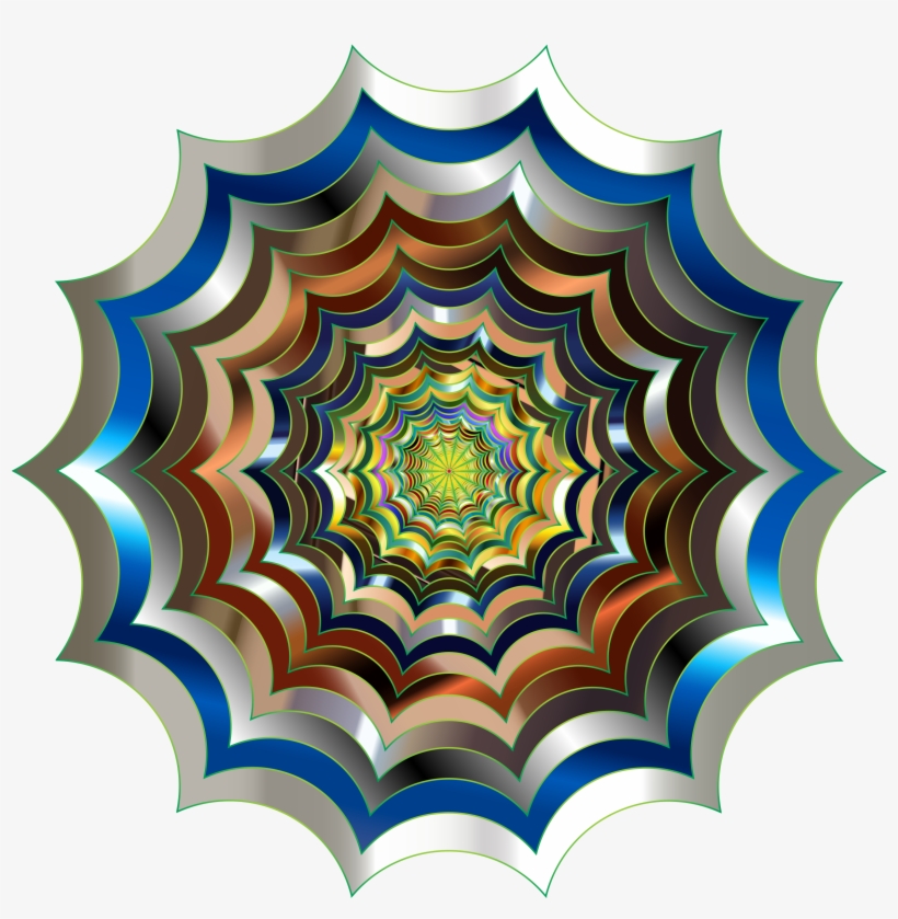 Prismatic Euclidean Spider Web - Clip Art Transparent PNG - 2400x2340 ...