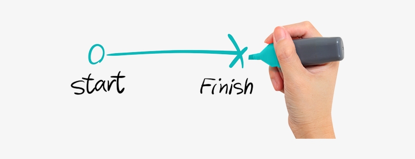 Start To Finish Transparent PNG - 550x240 - Free Download on NicePNG