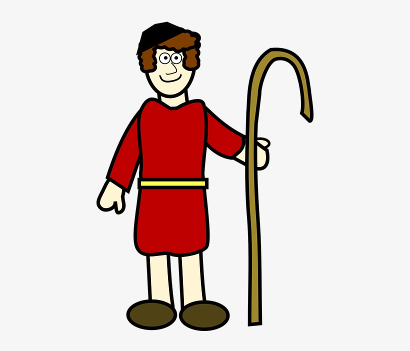 Shepherd Staff Free Vector Graphic On Pixabay - Shepherd Clip Art ...