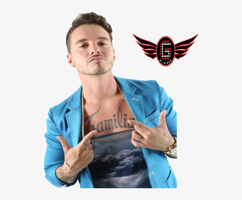 J Balvin Dj Glazz Psds - J Balvin Psd Transparent PNG - 524x600 - Free ...