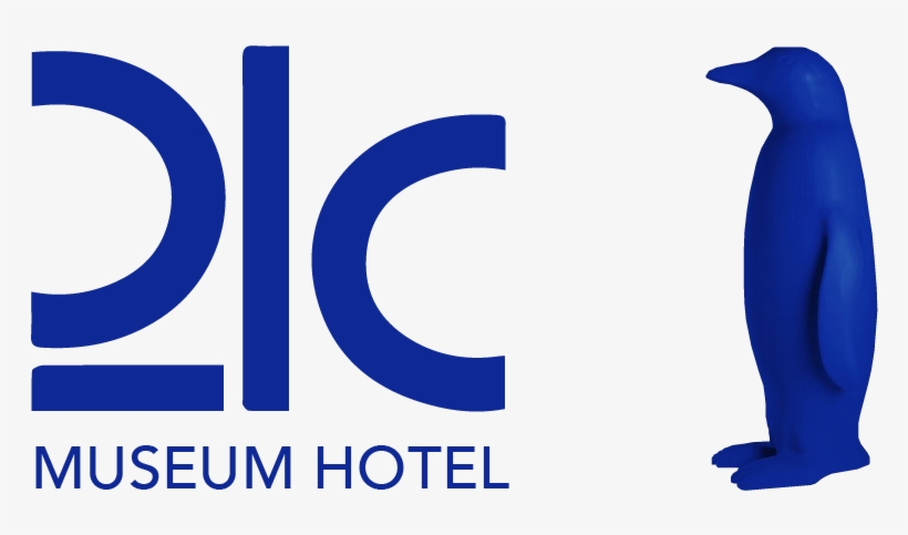 Download 21c Blue Logo With Penguin 01 01 - 21c Museum Hotel Logo - HD ...