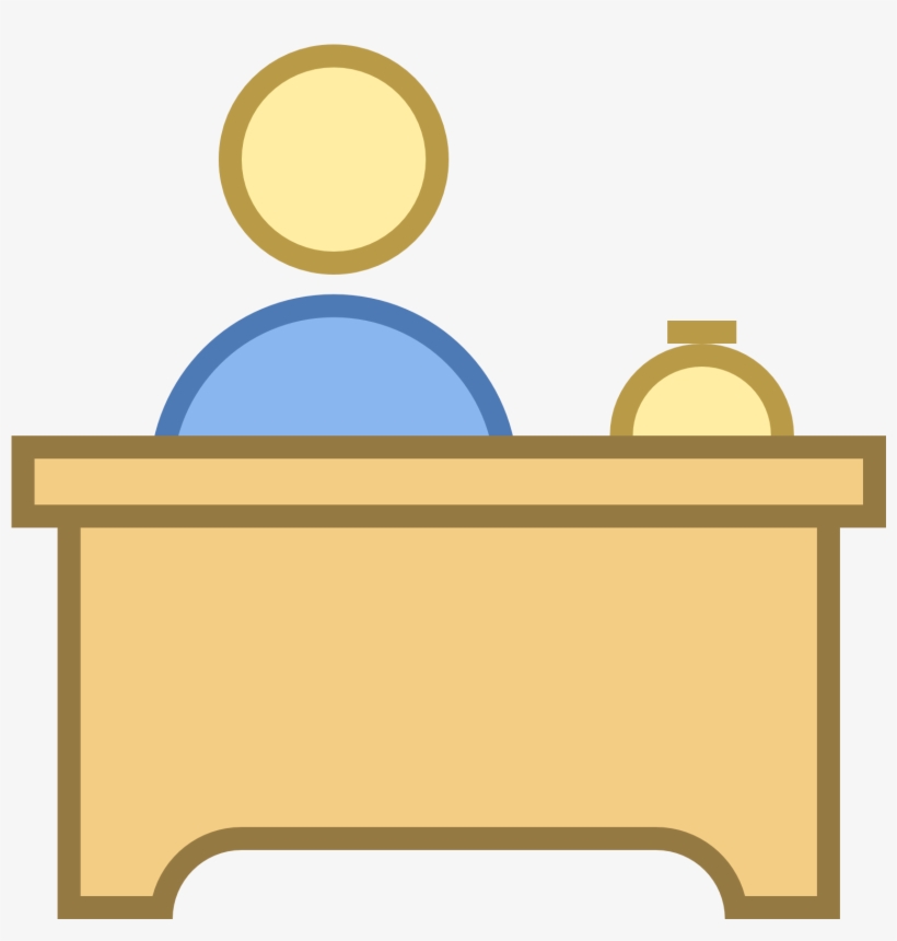 Download - Front Desk Icon Png Transparent PNG - 1600x1600 - Free ...