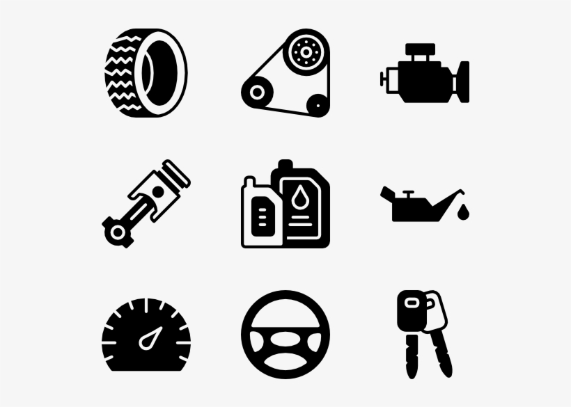 Car Parts - Spa & Beauty Icon Transparent PNG - 600x564 - Free Download ...