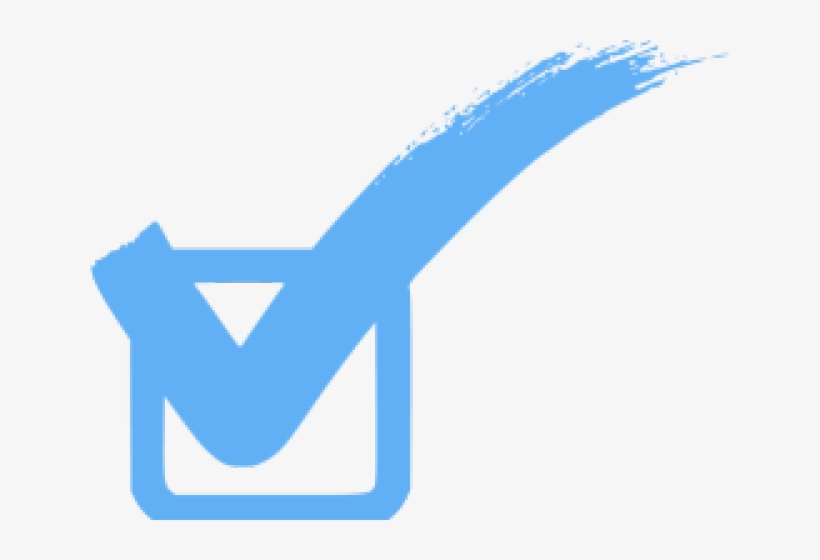 Blue Check Mark - Black Check Mark Icon Transparent PNG - 640x480 ...