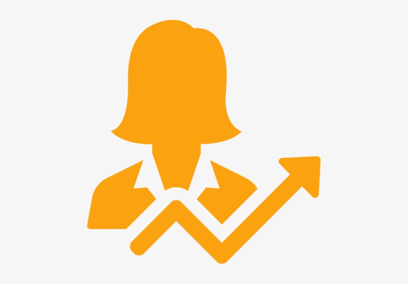 Growth - Female Icon Vector Png Transparent PNG - 470x490 - Free ...