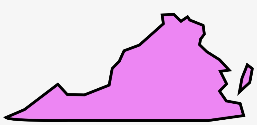 Virginia Map Clip Art