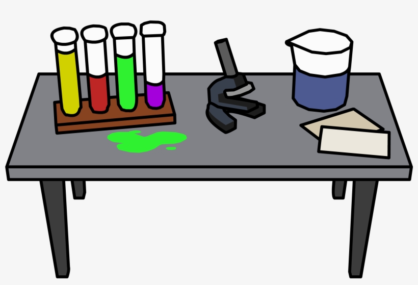 Science Lab Table Clip Art