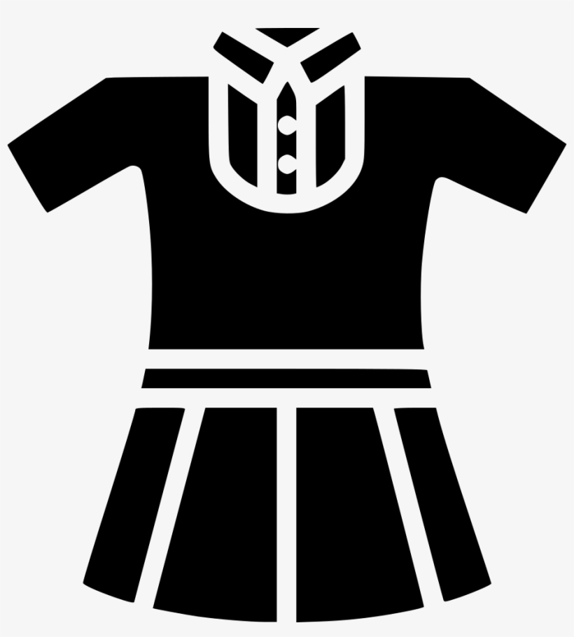 Girl Uniform Cloth School Study Comments - School Uniform Icon ...