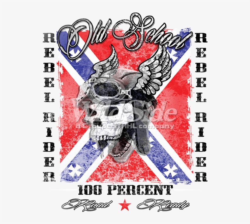 Rebel Rider - Old School - 100 Percent - Road Ready - Old School Rebel ...