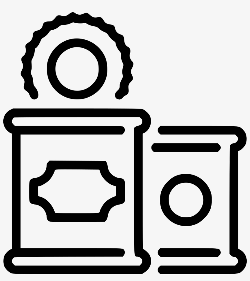 Cans Comments - Canned Goods Icon Png Transparent PNG - 914x980 - Free ...
